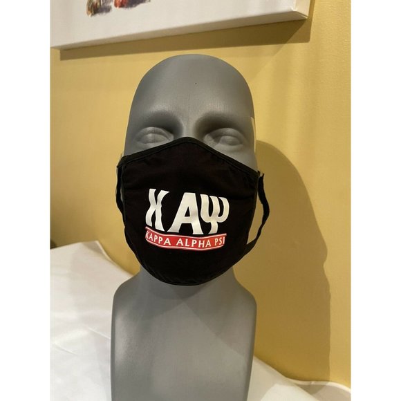 Handmade | Accessories | Kappa Alpha Psi Washable Face Mask With Filter ...